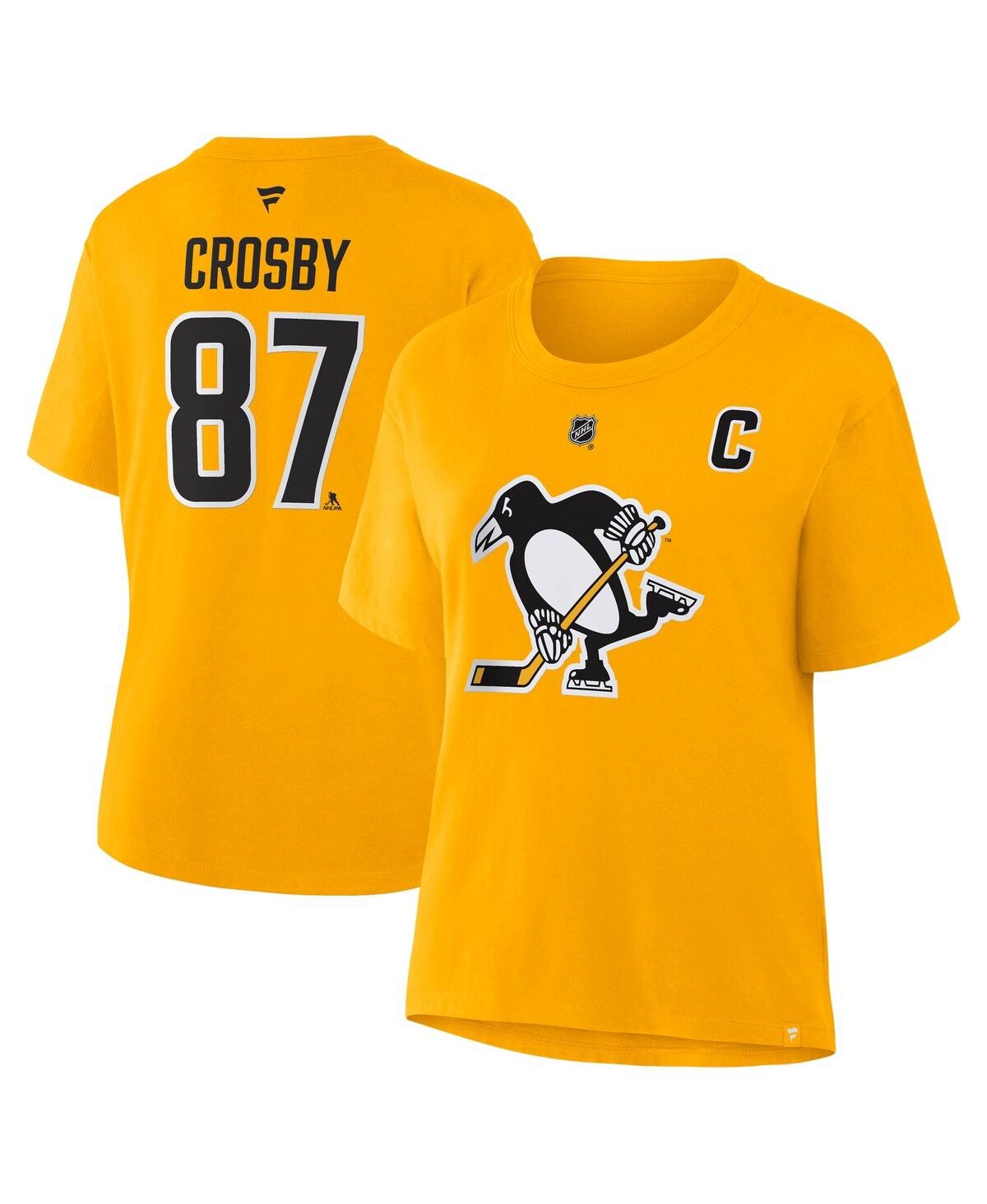 Click here for Fanatics Womens Sidney Crosby Gold Pittsburgh Peng... prices