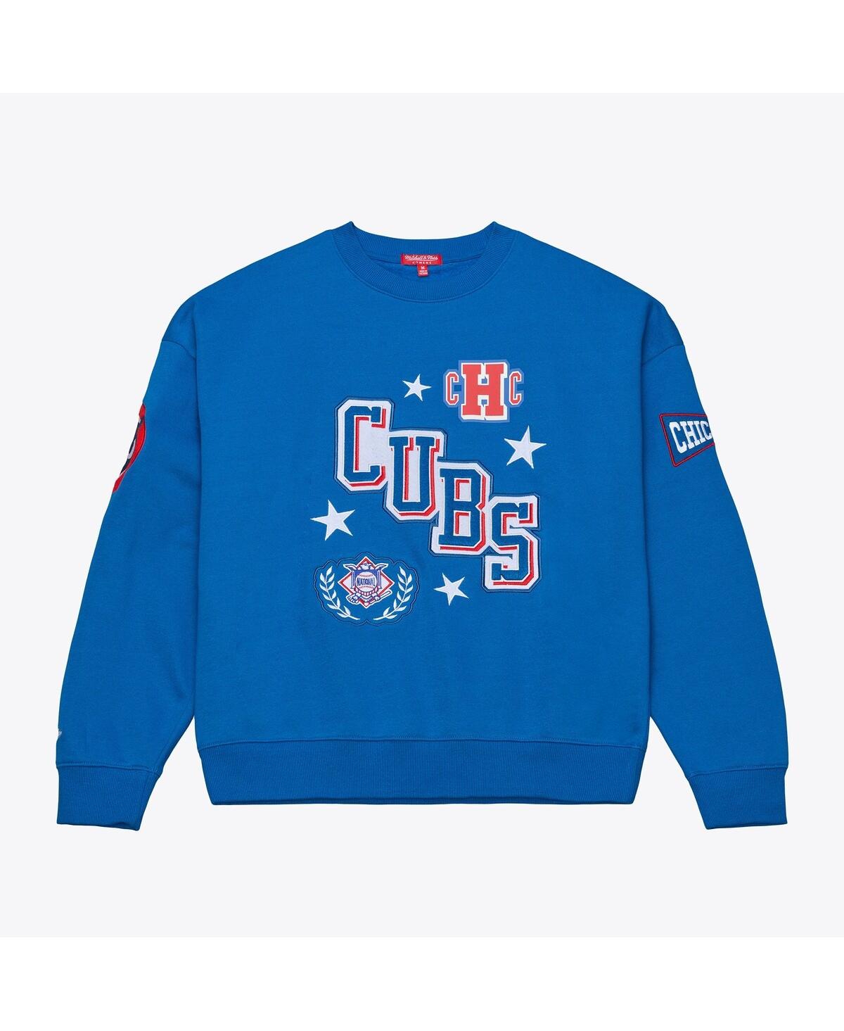 Click here for Mitchell & Ness Womens Royal Chicago Cubs Pep Rall... prices
