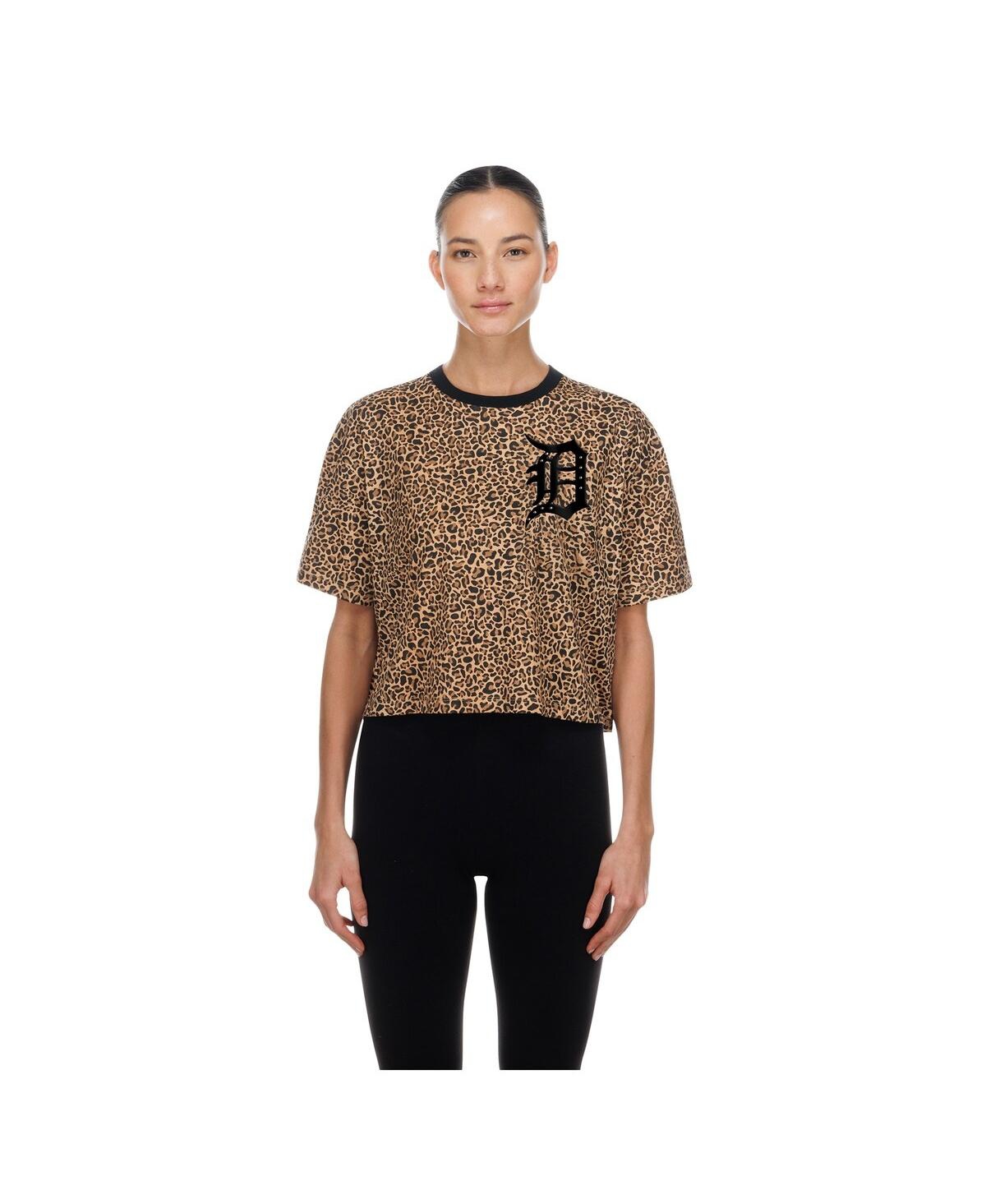 Click here for New Era Womens Brown Detroit Tigers Leopard Boxy C... prices