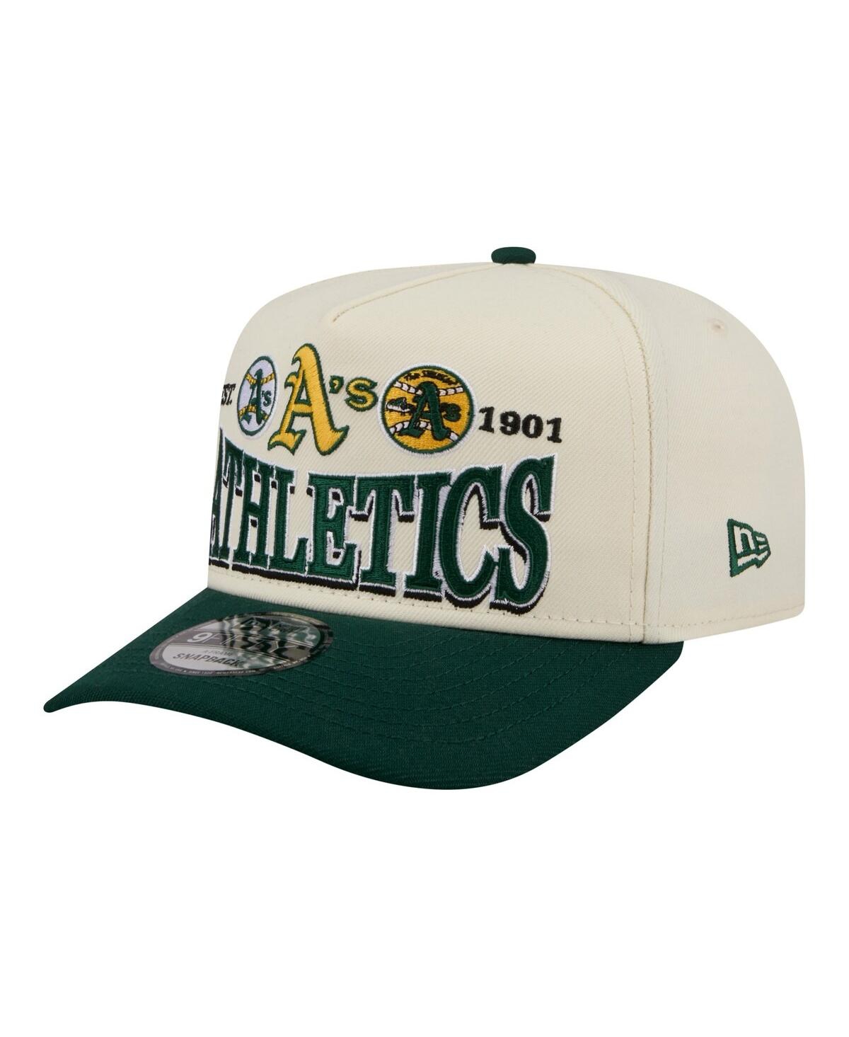 Click here for New Era Mens Cream Oakland Athletics Throwback Tri... prices