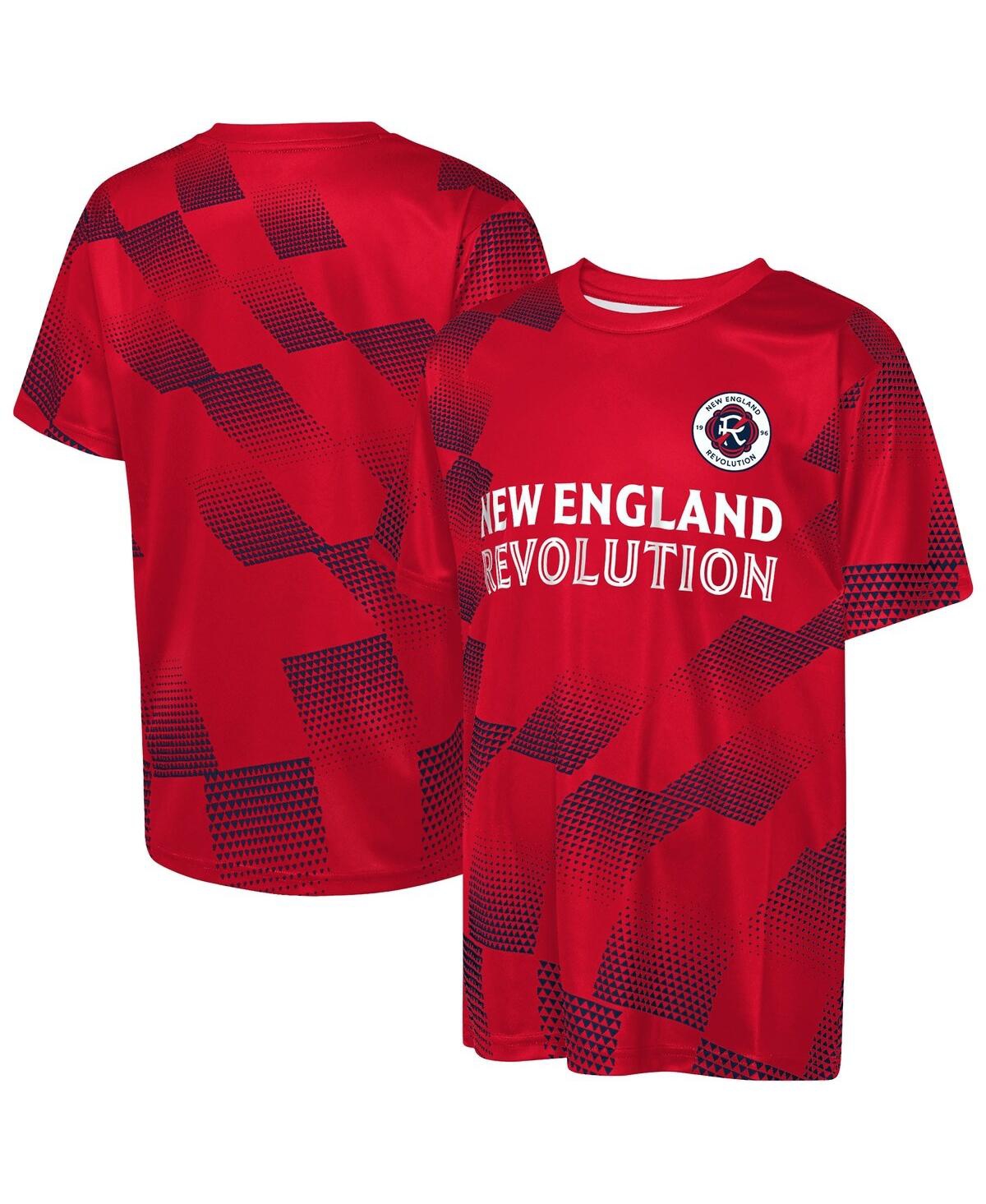 Click here for Outerstuff Big Boys and Girls Red New England Revo... prices
