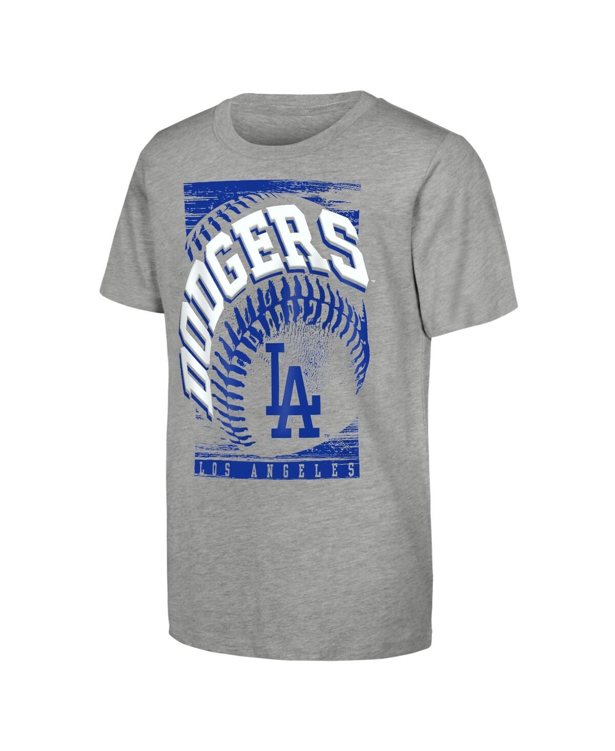 Click here for Outerstuff Big Boys and Girls Heather Gray Los Ang... prices