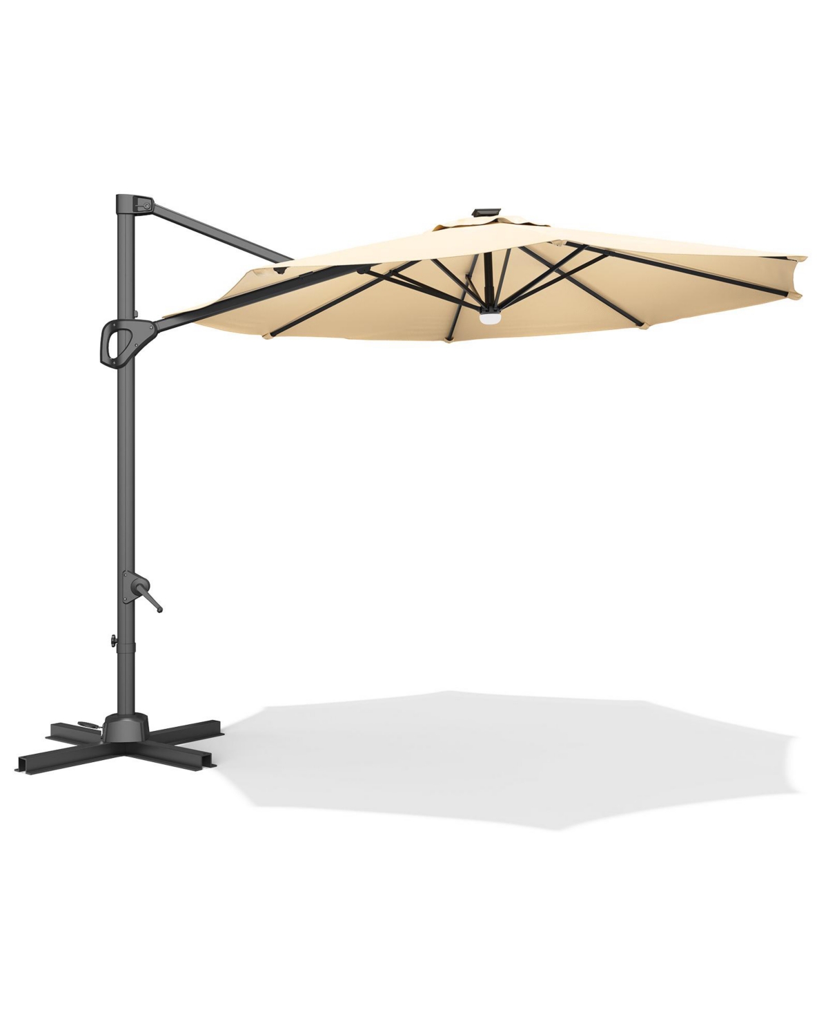 Click here for homfan 10FT Cantilever Umbrella  360degree(s) Rota... prices