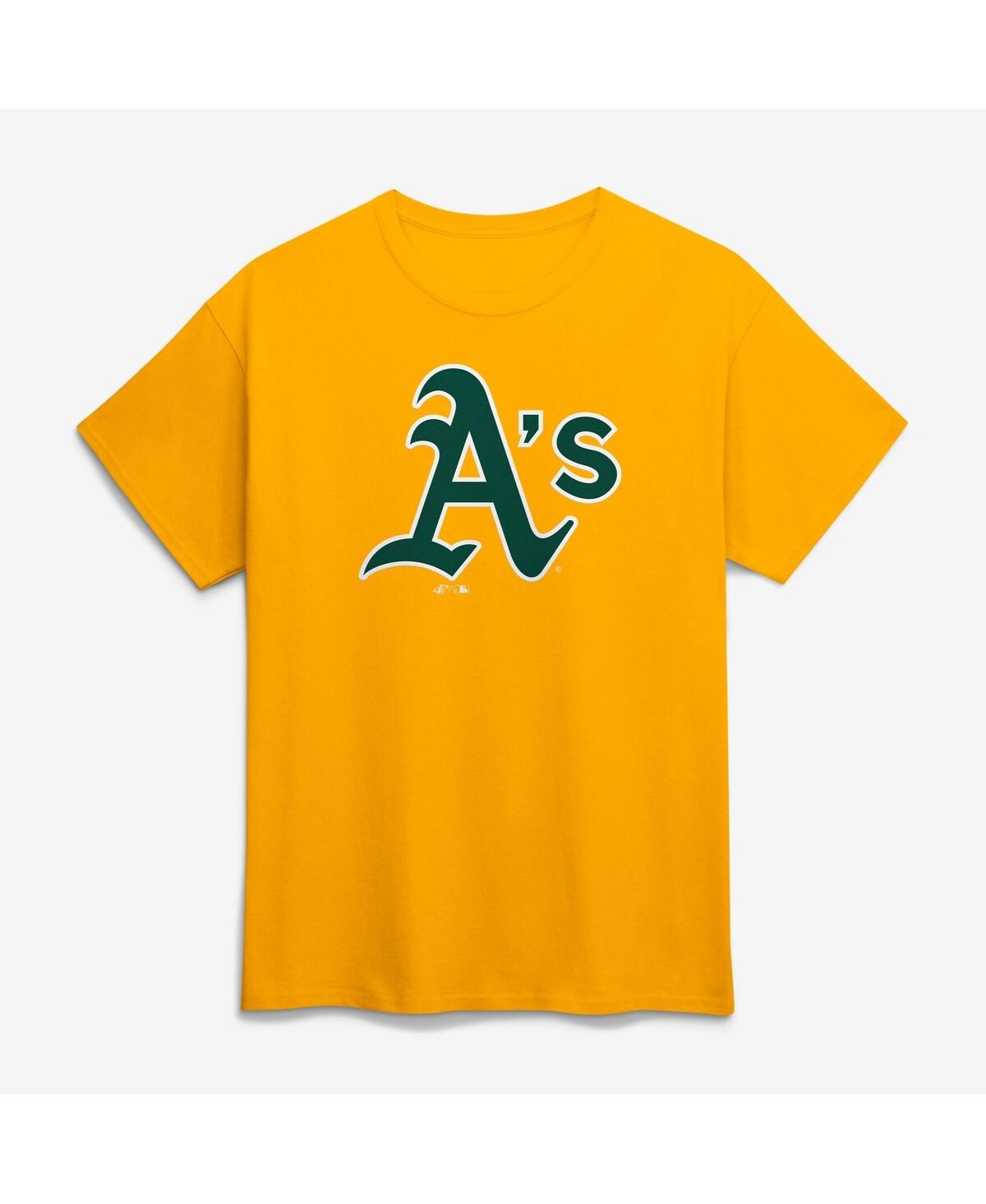 Click here for Logo Athletic Mens Gold Athletics Logo T-Shirt - G... prices