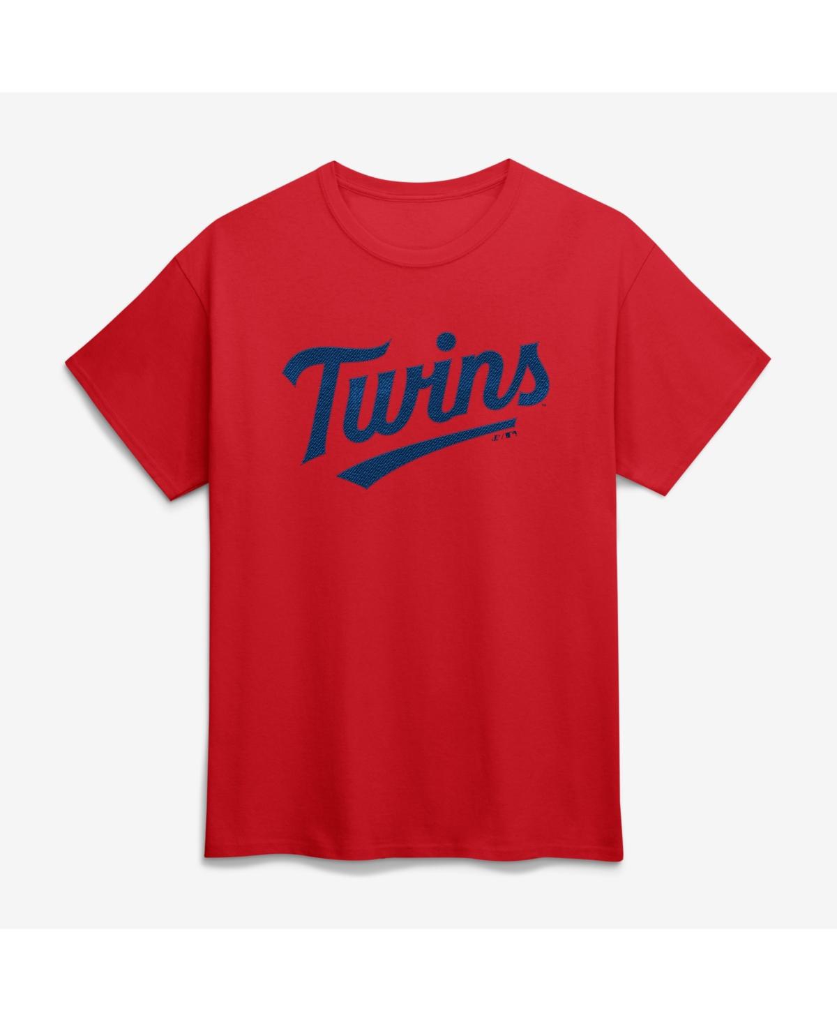 Click here for Logo Athletic Mens Red Minnesota Twins Wordmark T-... prices