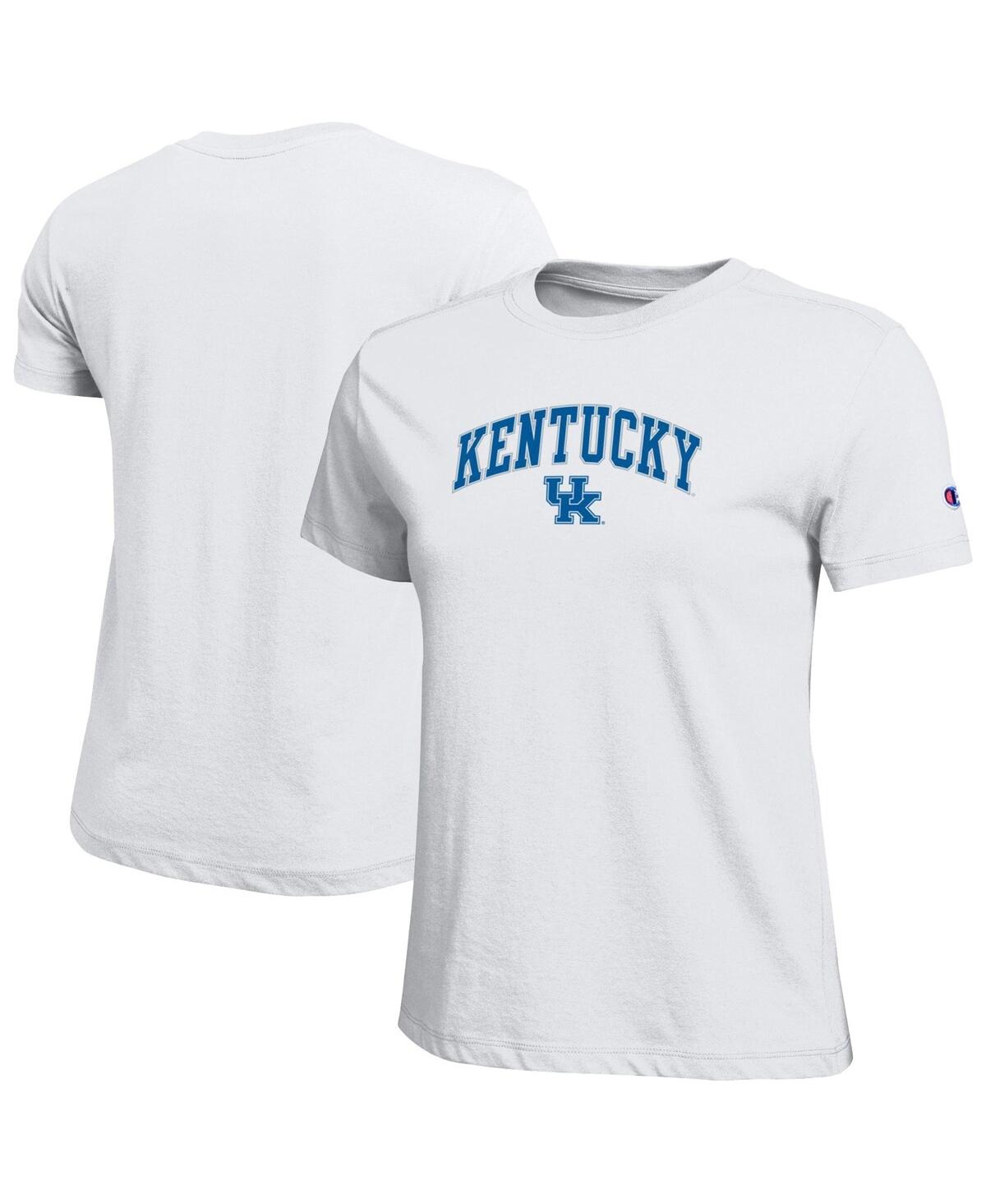 Click here for Champion Womens White Kentucky Wildcats Arched Ove... prices