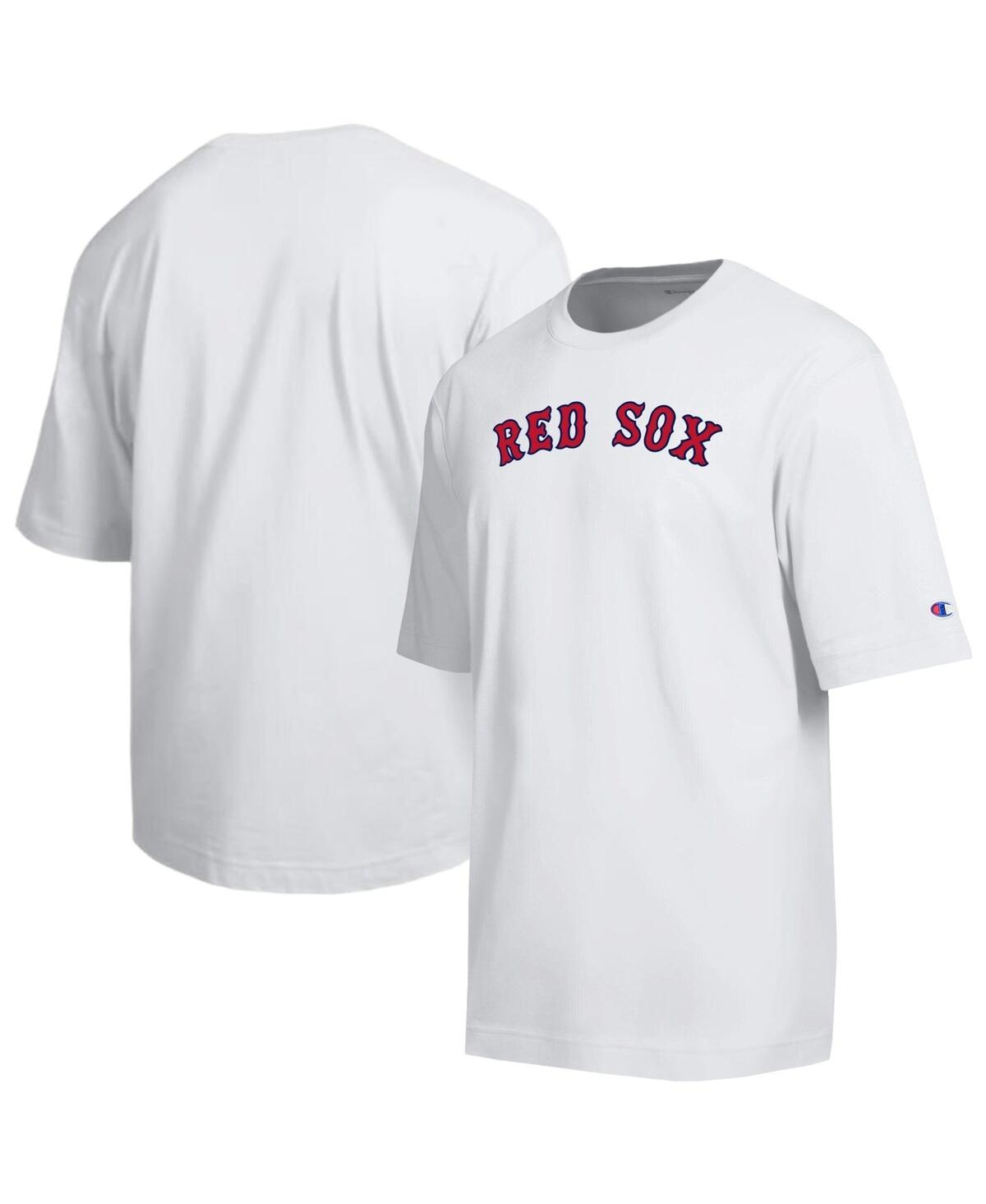 Click here for Champion Mens White Boston Red Sox All Star Arched... prices