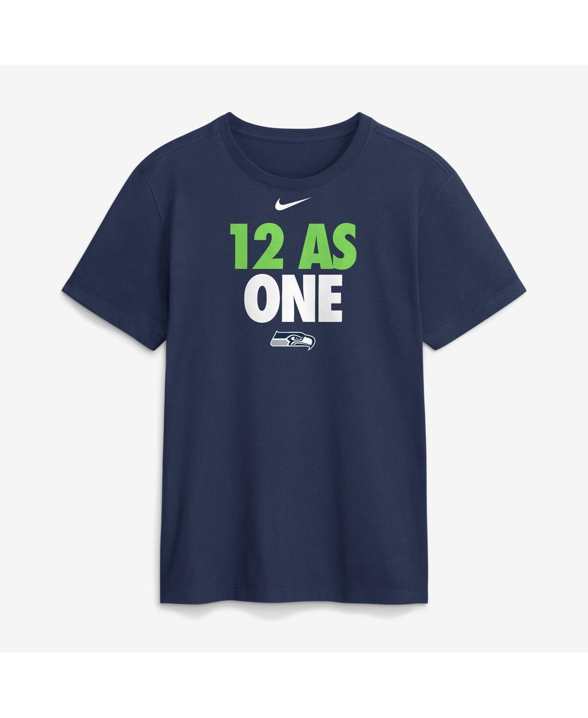 Click here for Nike Mens Navy Seattle Seahawks 12 As One T-Shirt... prices