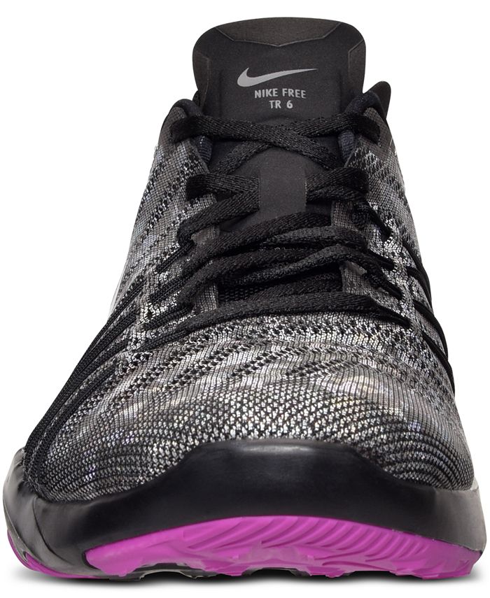 Nike Women's Free TR 6 Metallic Training Sneakers from Finish Line - Macy's
