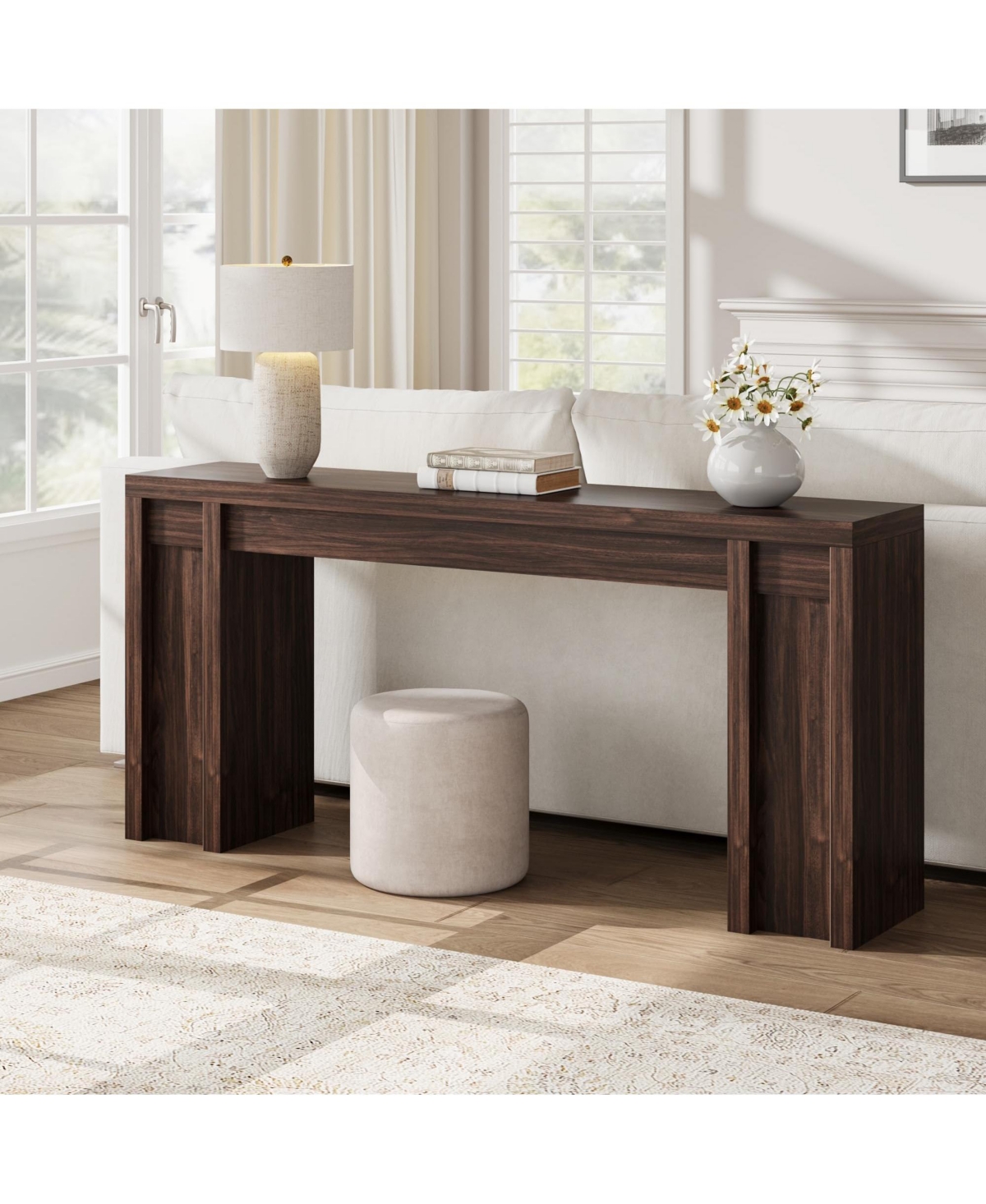 Click here for homfan Extra Long Narrow Console Table  Farmhouse... prices
