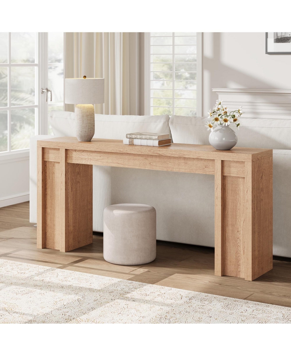 Click here for homfan Extra Long Narrow Console Table  Farmhouse... prices