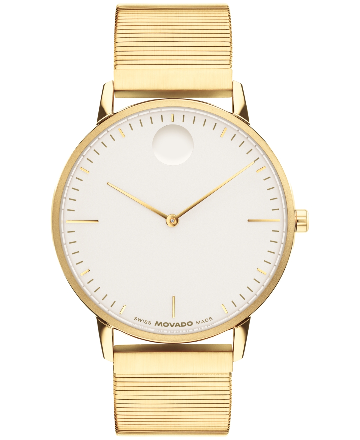 Click here for Movado Unisex Movado Face Swiss Quartz Ionic Plate... prices
