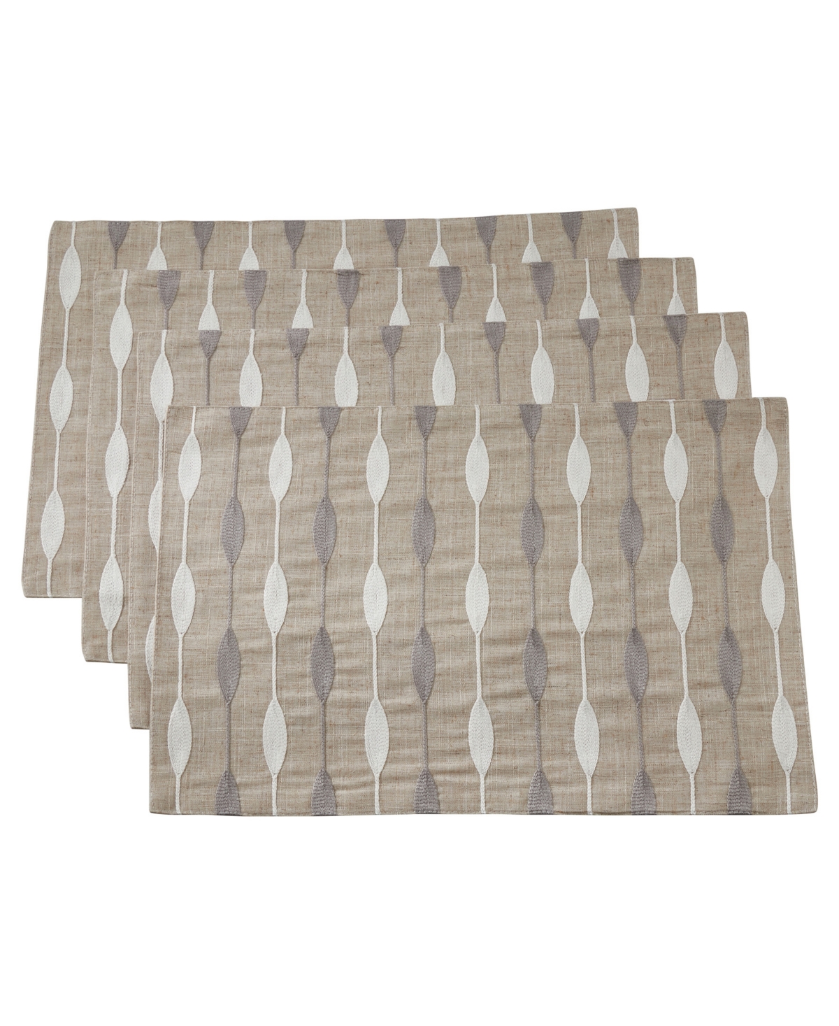 Click here for Saro Lifestyle Embroidered Design Placemats  Set o... prices