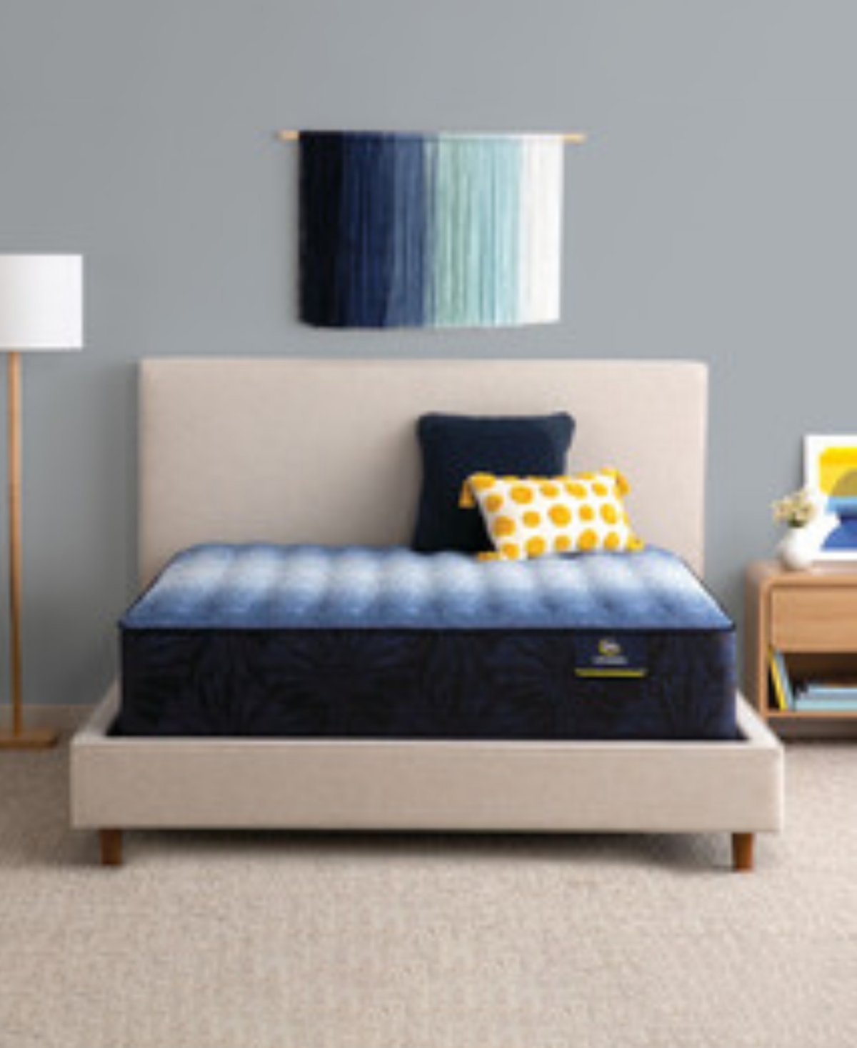 Click here for Serta Classic Brecon 13 Firm Mattress Set  King prices