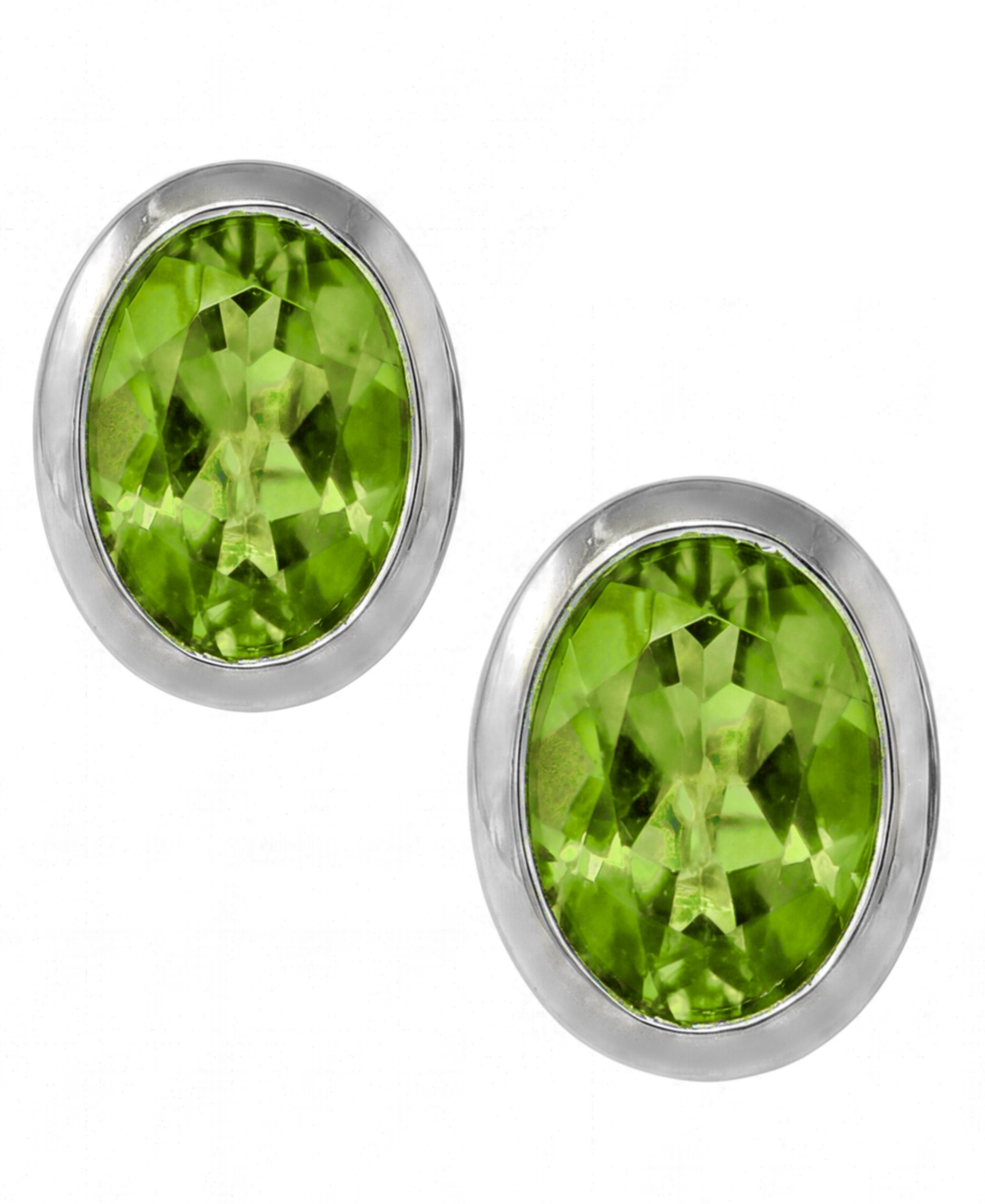 Click here for Macys Peridot (1-1/2 ct. t.w.) Stud Earrings in St... prices