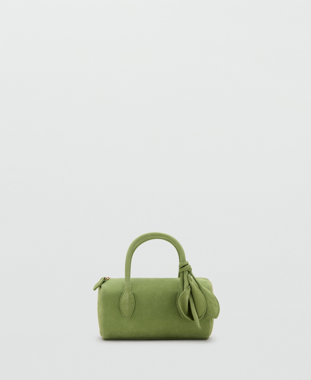 Click here for Mango Womens Leather Handbag - Green prices