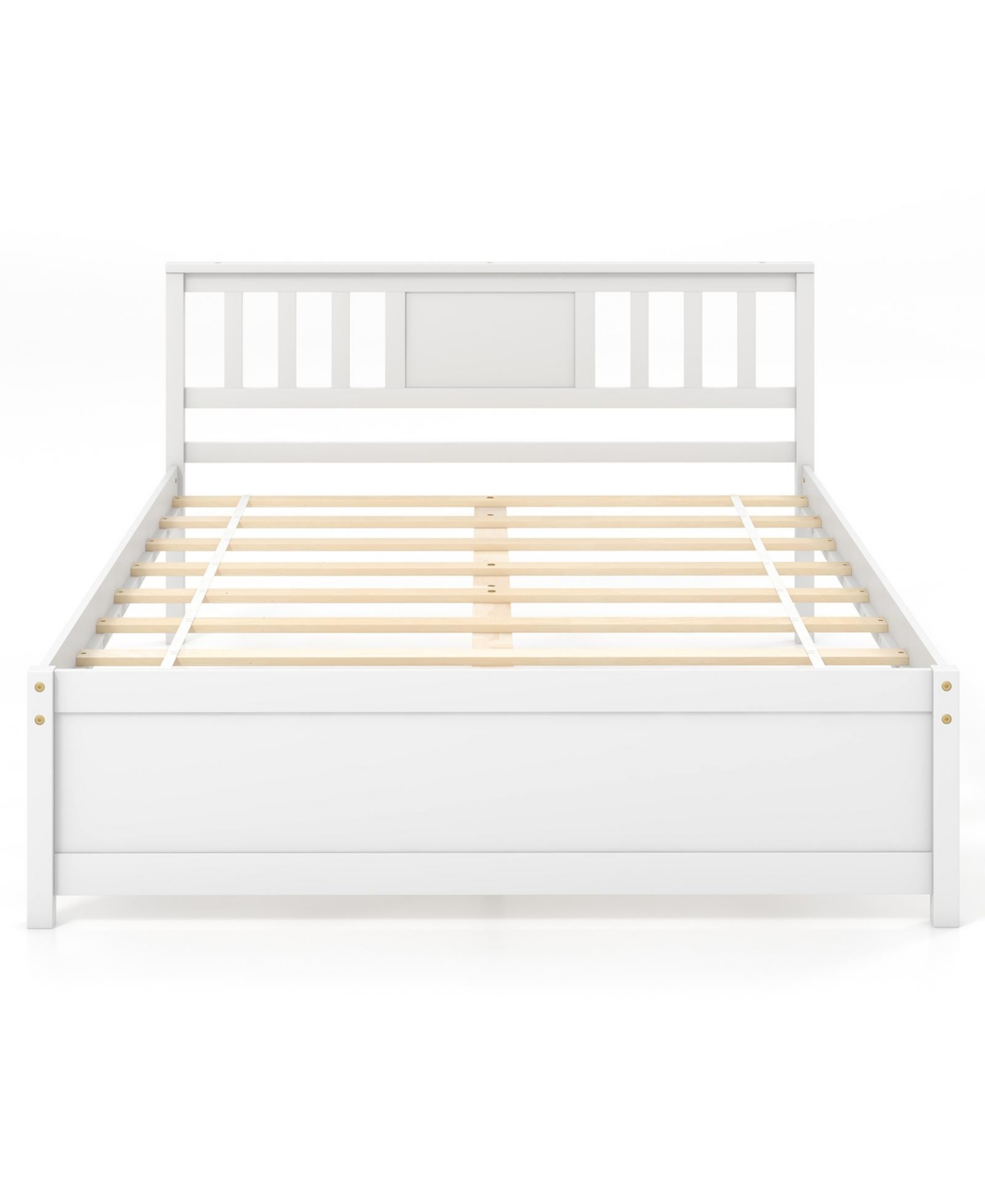 Click here for Sugift Wooden Platform Bed with Headboard and Wood... prices