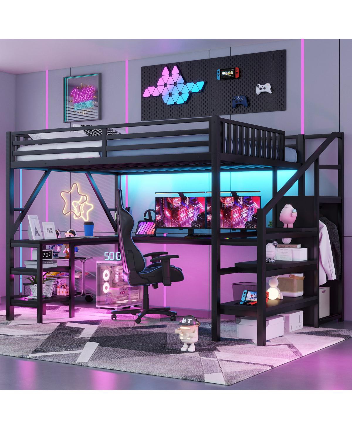 Click here for Streamdale Furniture Loft Bed with Wardrobe  Desk... prices
