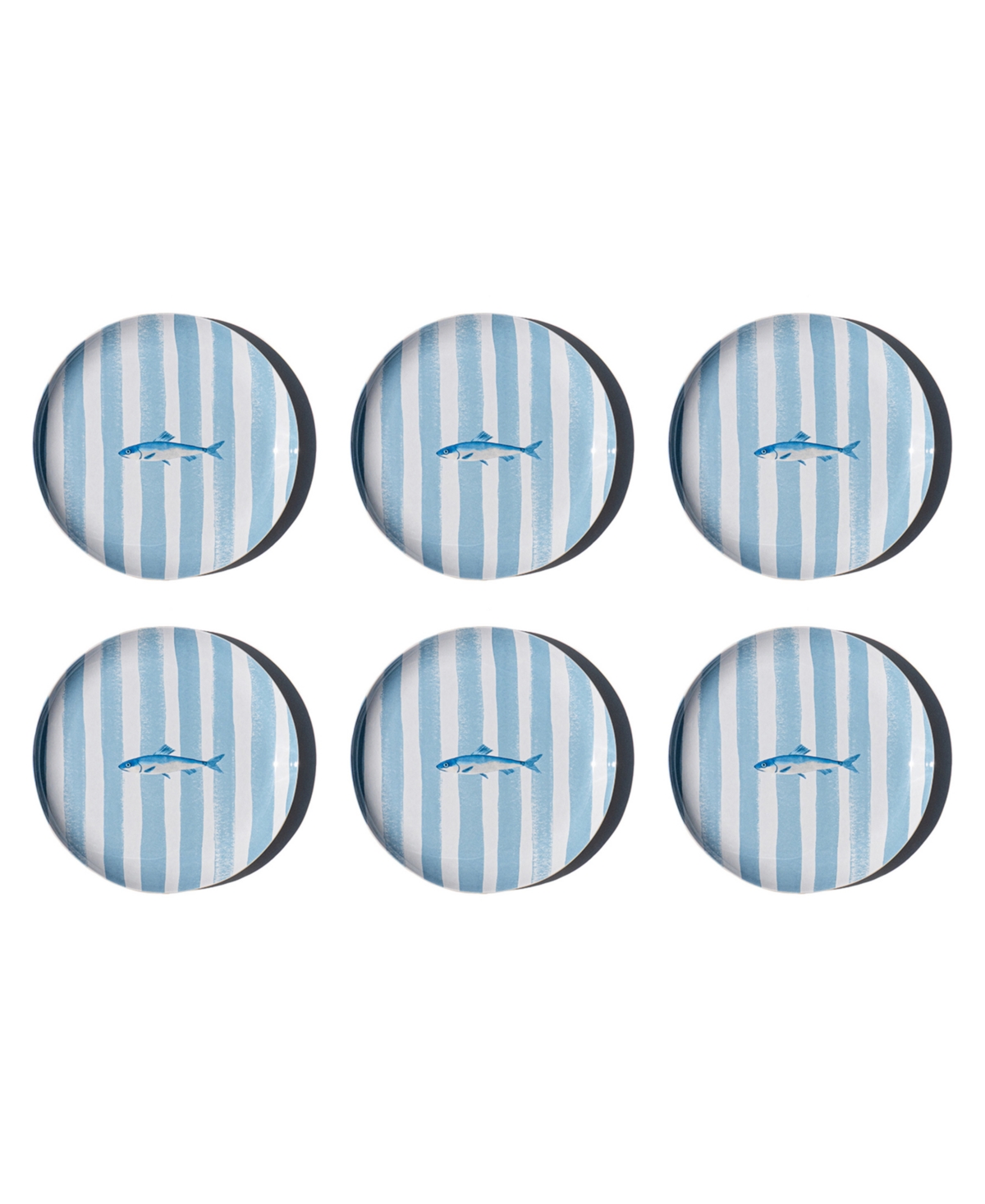 Click here for Abode Homewares Sardinia NewWave Melamine Stripe S... prices