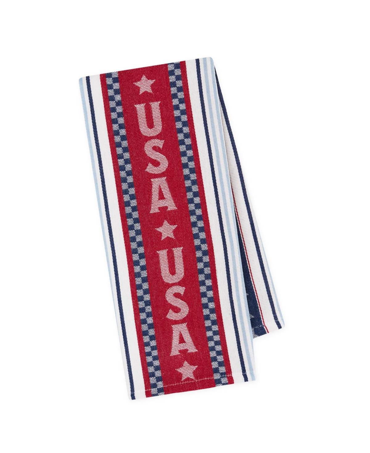 Click here for Design Imports Usa Patriotic Stripes Jacquard Dish... prices