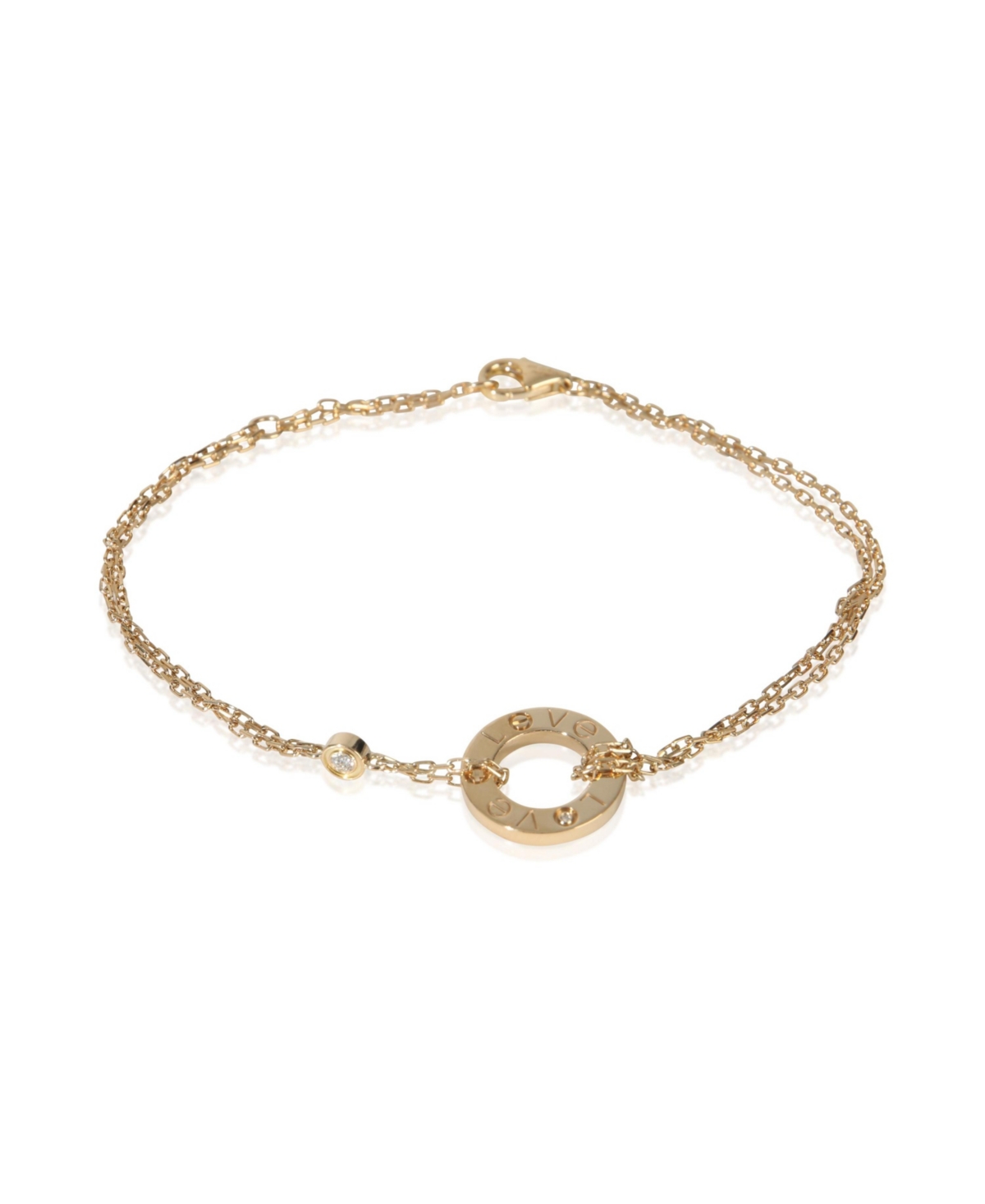 Click here for Pre-Owned Cartier Yellow Gold Diamond Love Bracele... prices