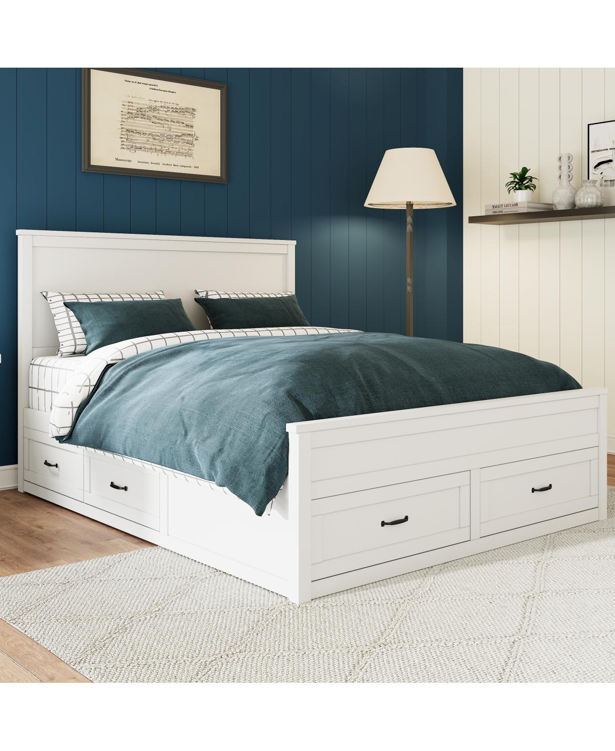 Click here for Streamdale Furniture Wood Storage Bed with 6 Drawe... prices