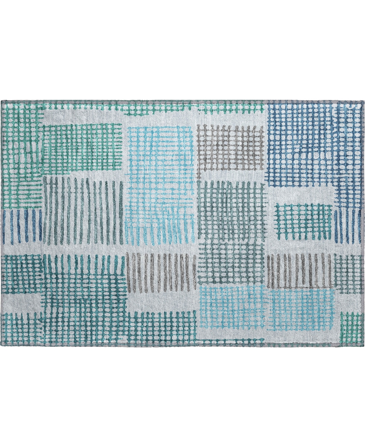 Click here for Addison Mayfield AMF1975 18x26 Area Rug - Aqua prices