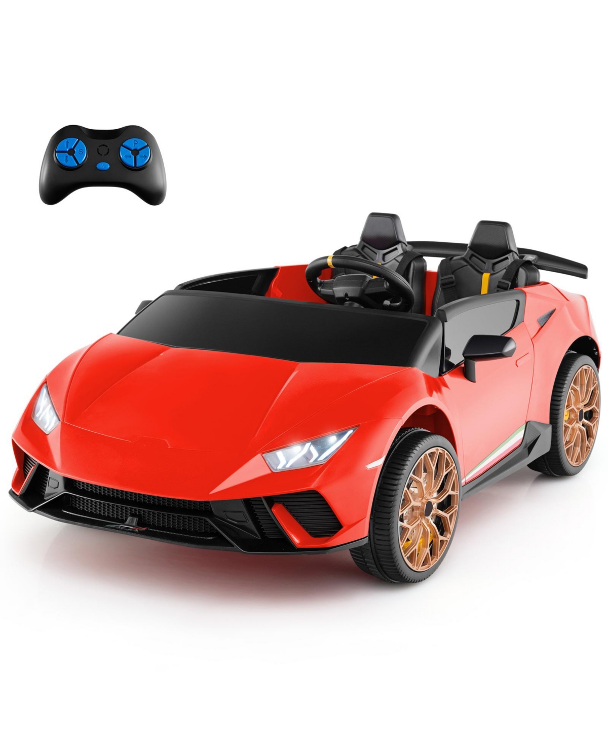 Click here for Slickblue 2 Seater Kids Electric Ride On Car with... prices