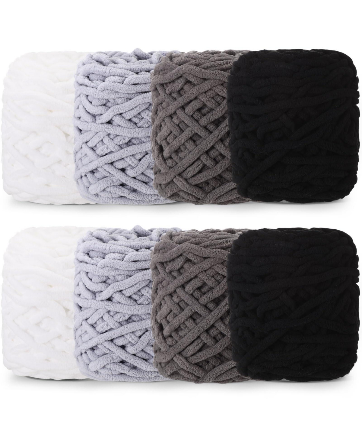 Click here for Gnuadz Chunky Chenille Yarn Crocheting Knitting Bl... prices