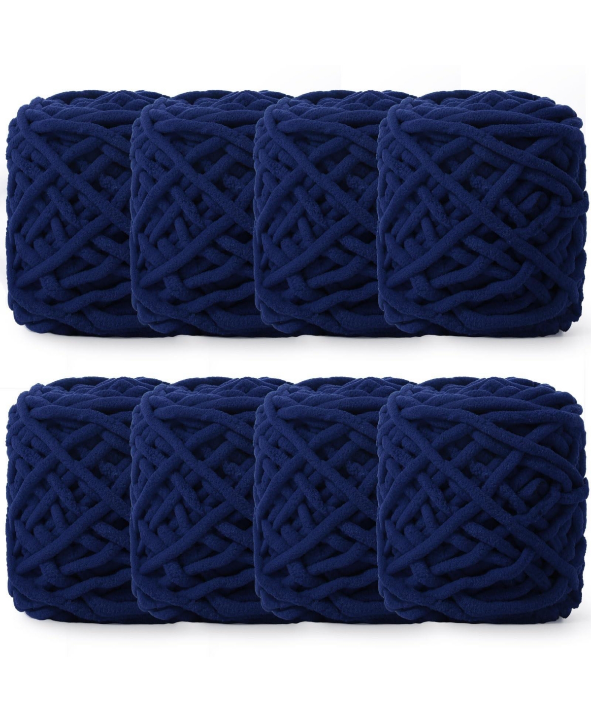 Click here for Gnuadz Chunky Chenille Yarn Crocheting Knitting Bl... prices