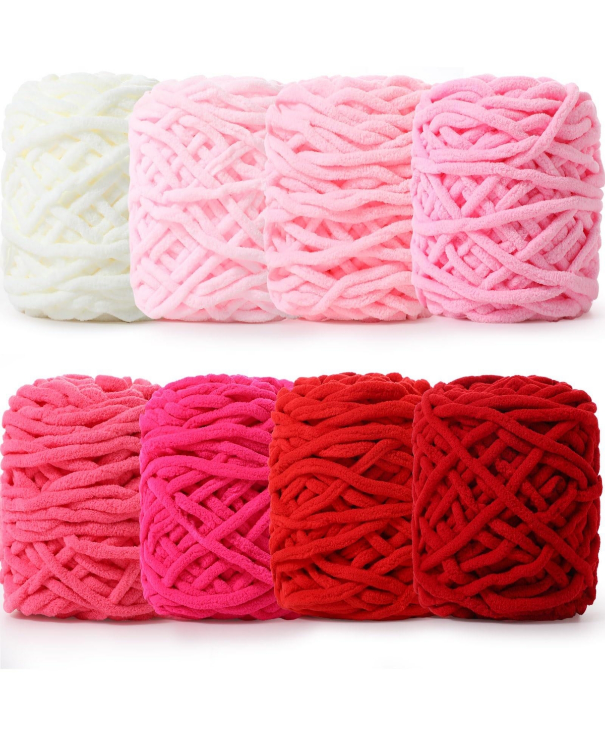 Click here for Gnuadz Chunky Chenille Yarn Crocheting Knitting Bl... prices