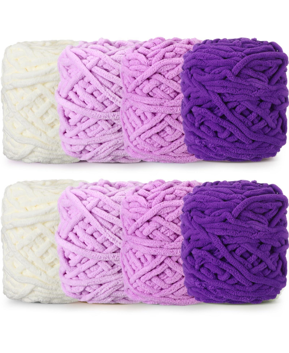 Click here for Gnuadz Chunky Chenille Yarn Crocheting Knitting Bl... prices
