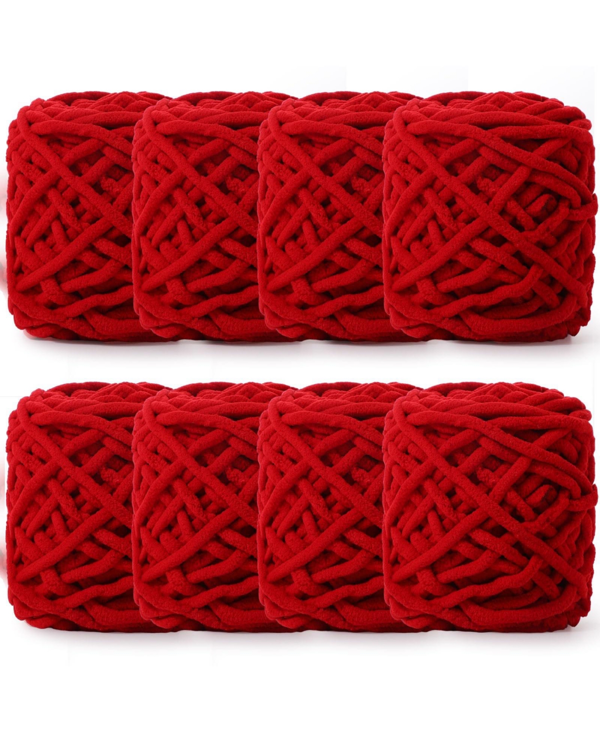 Click here for Gnuadz Chunky Chenille Yarn Crocheting Knitting Bl... prices