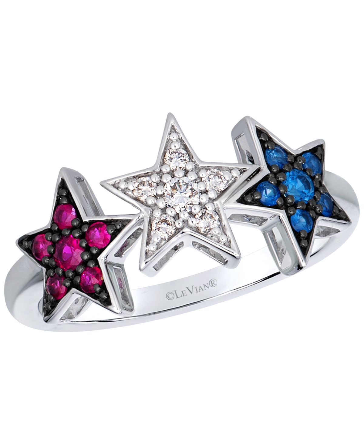 Click here for Le Vian Blueberry Sapphire  Passion Ruby (1/4 ct.... prices