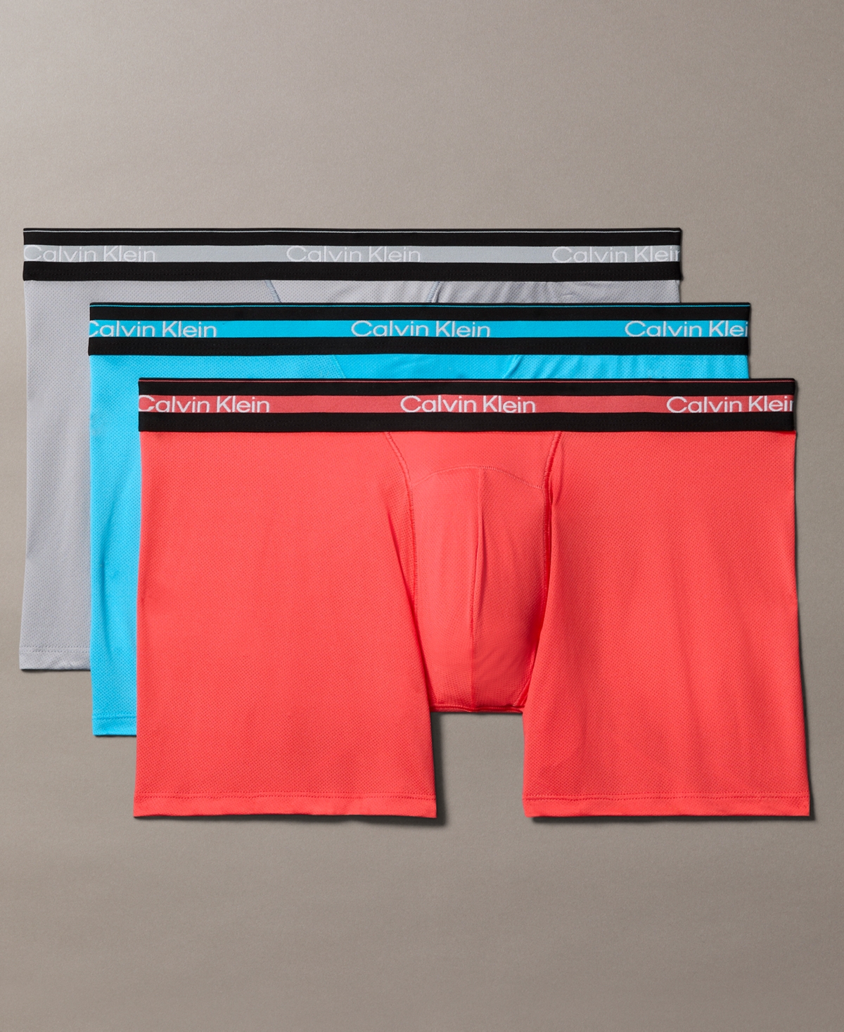 Click here for Calvin Klein Mens 3-Pack Icon Active Mesh Trunks U... prices