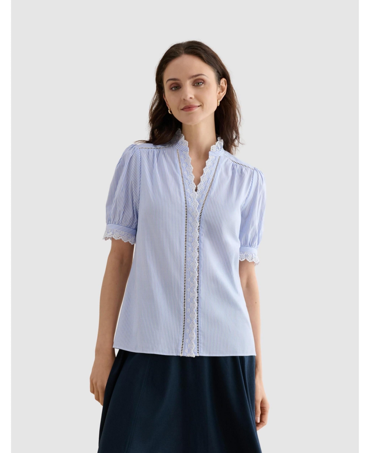 Click here for Hobbs London Womens Ginny Belted Pleated Midi Shir... prices