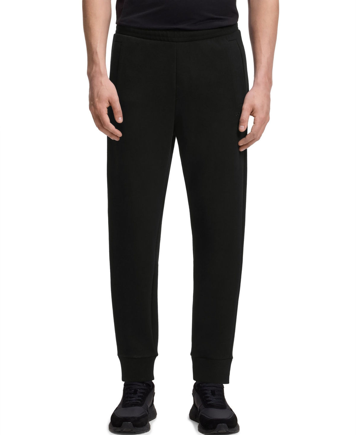 Click here for Boss by Hugo Boss Mens Embroidered Logo Cotton-Ble... prices