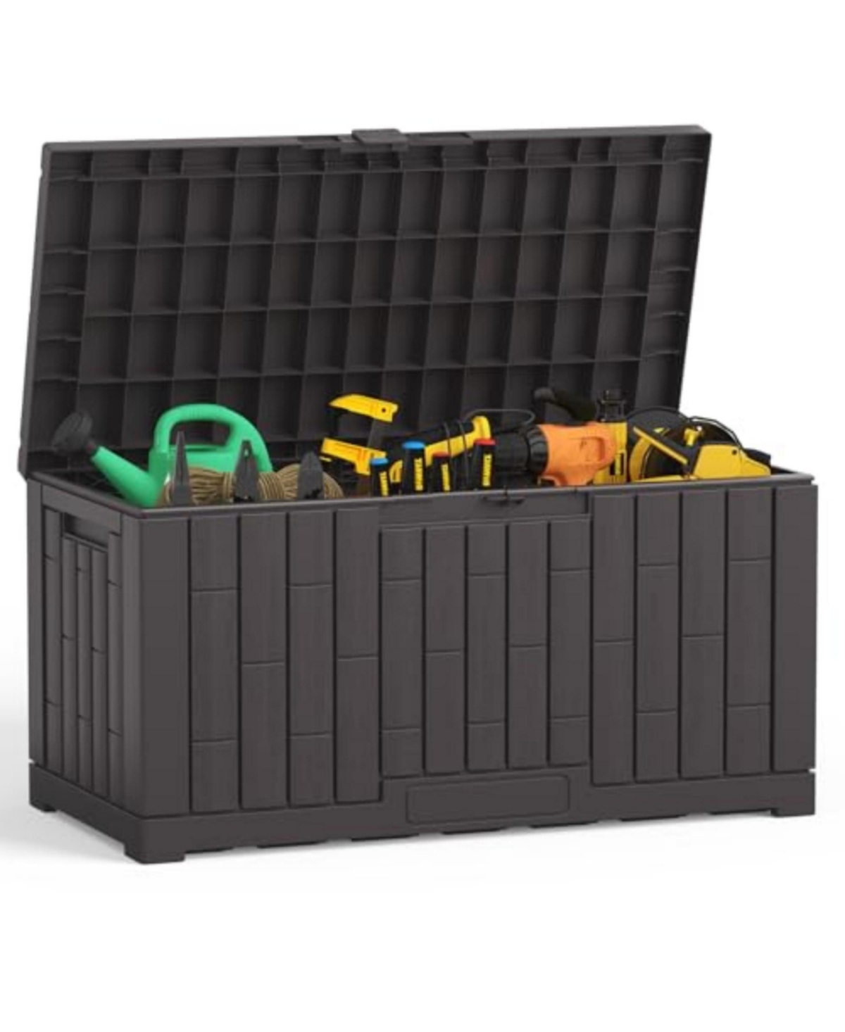 Click here for Yiortwo 60 Gallon Lockable Deck Box  Waterproof Re... prices