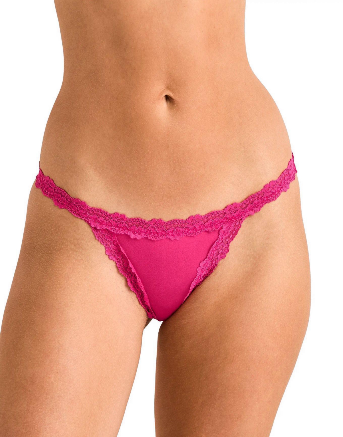 Click here for Adore Me Womens Brittani Thong Panty - Dark pink prices