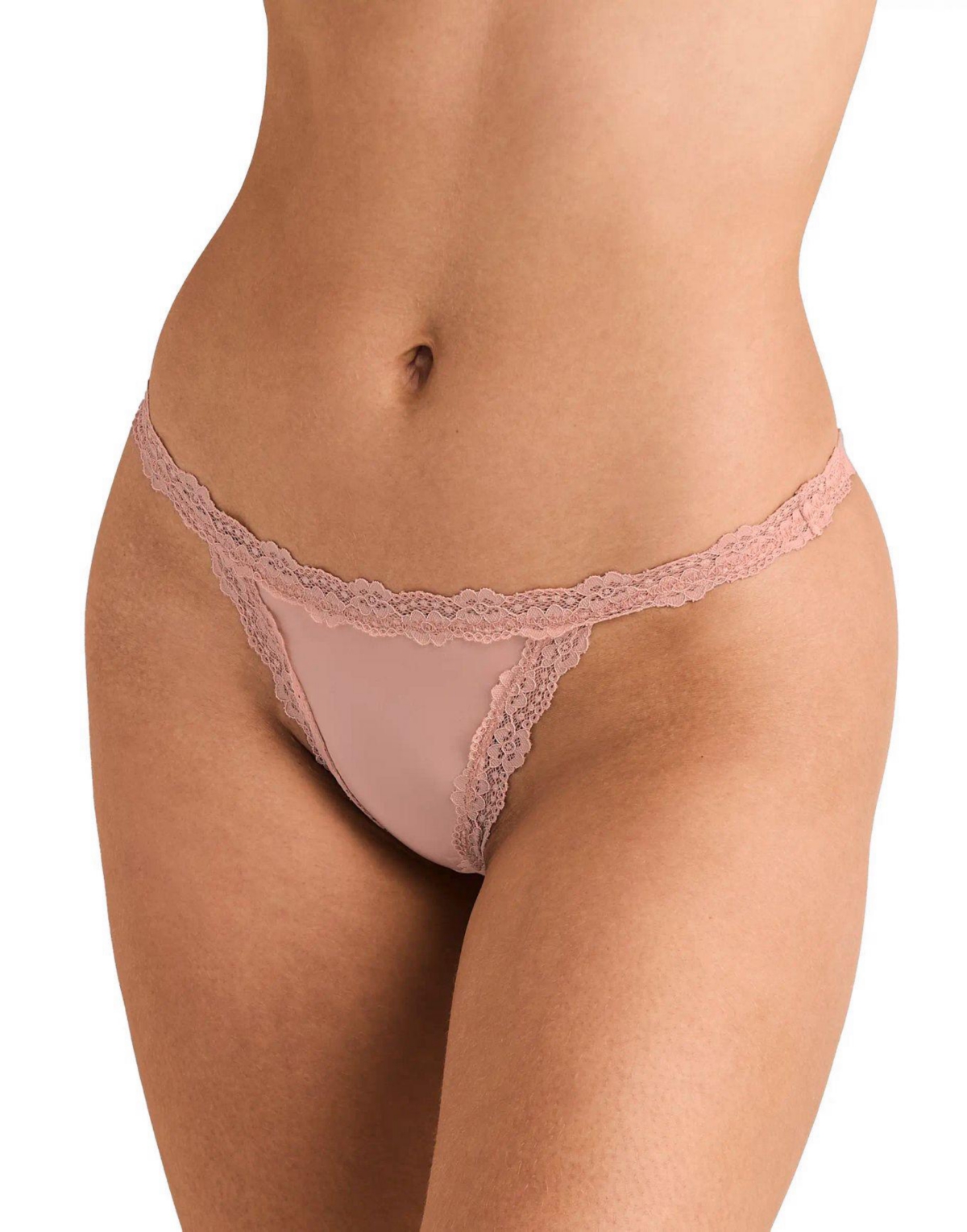 Click here for Adore Me Womens Brittani Thong Panty - Medium beig... prices