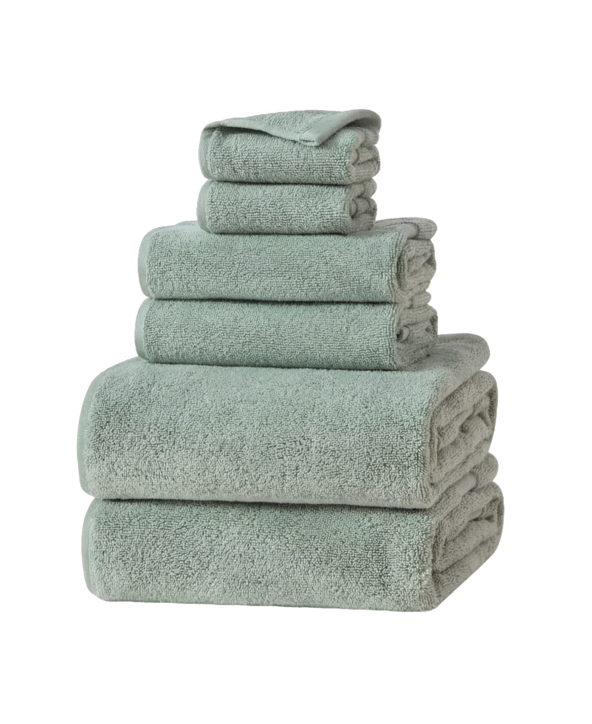 Click here for French Connection Solid Dobby 6-Pc. Bath Towels Se... prices