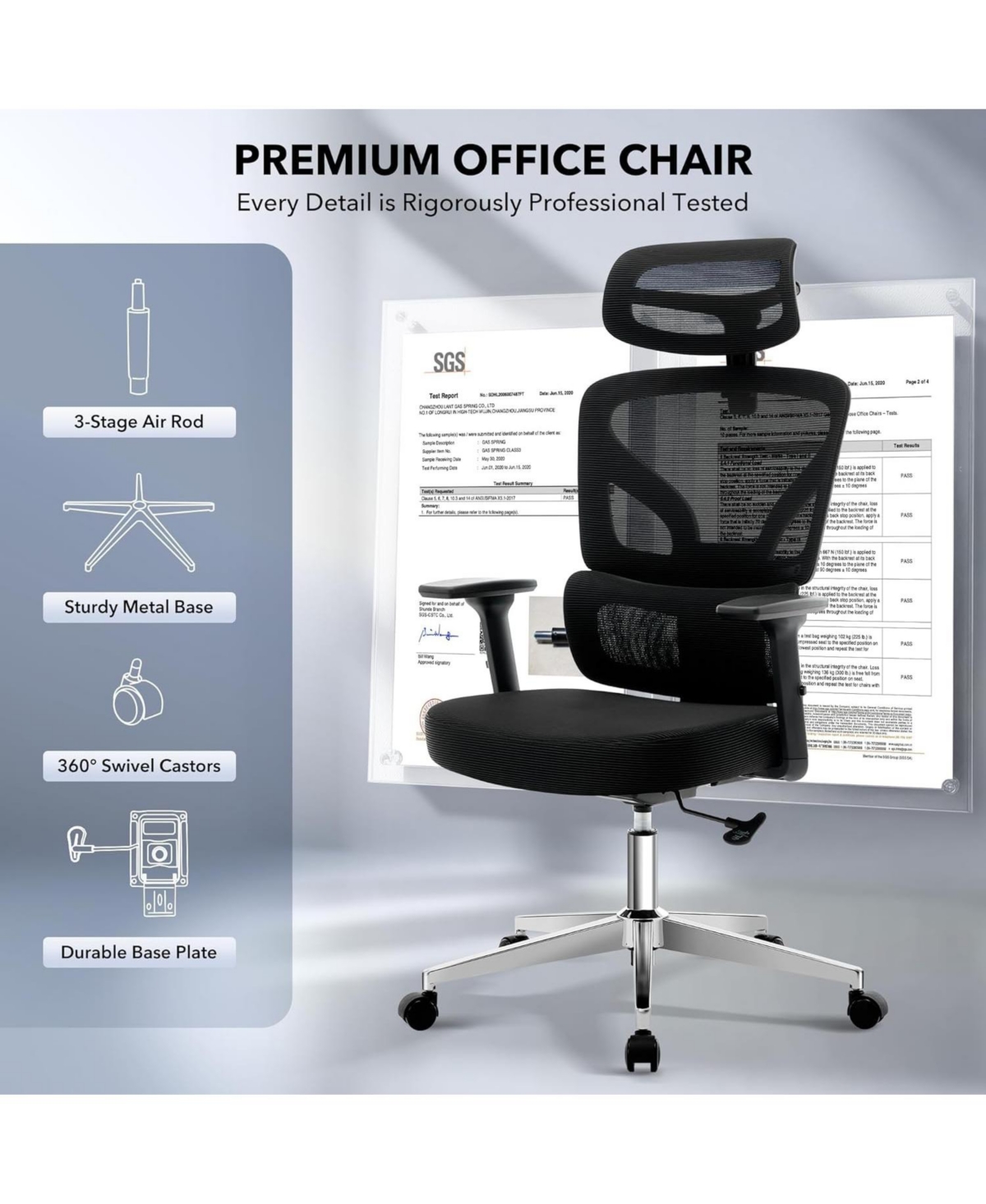 Click here for gaomon Ergonomic Desk Chair Home Mesh Office Desk... prices