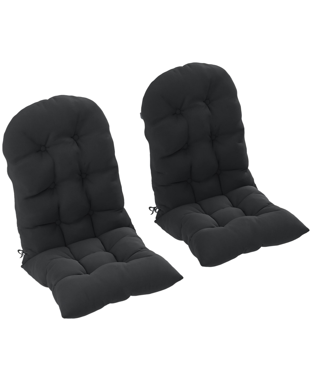 Click here for Outsunny 2 Pcs Adirondack Cushions  Tufted High Ba... prices