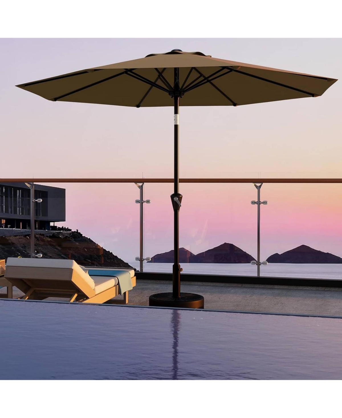 Click here for gaomon 10FT Patio Umbrella with Smooth Crank Lift... prices