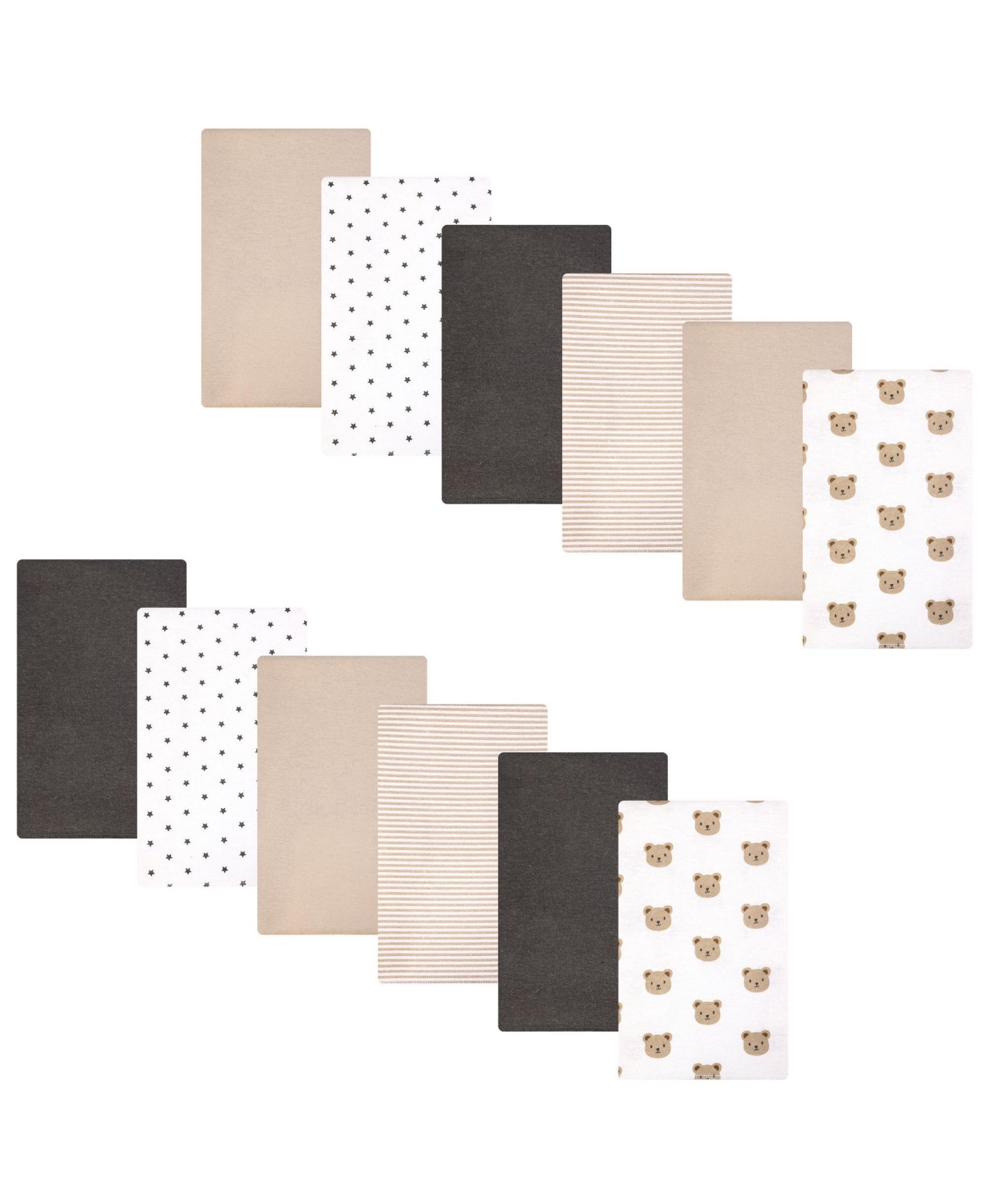 Click here for Hudson Baby Infant Cotton Poly Flannel Burp Cloths... prices