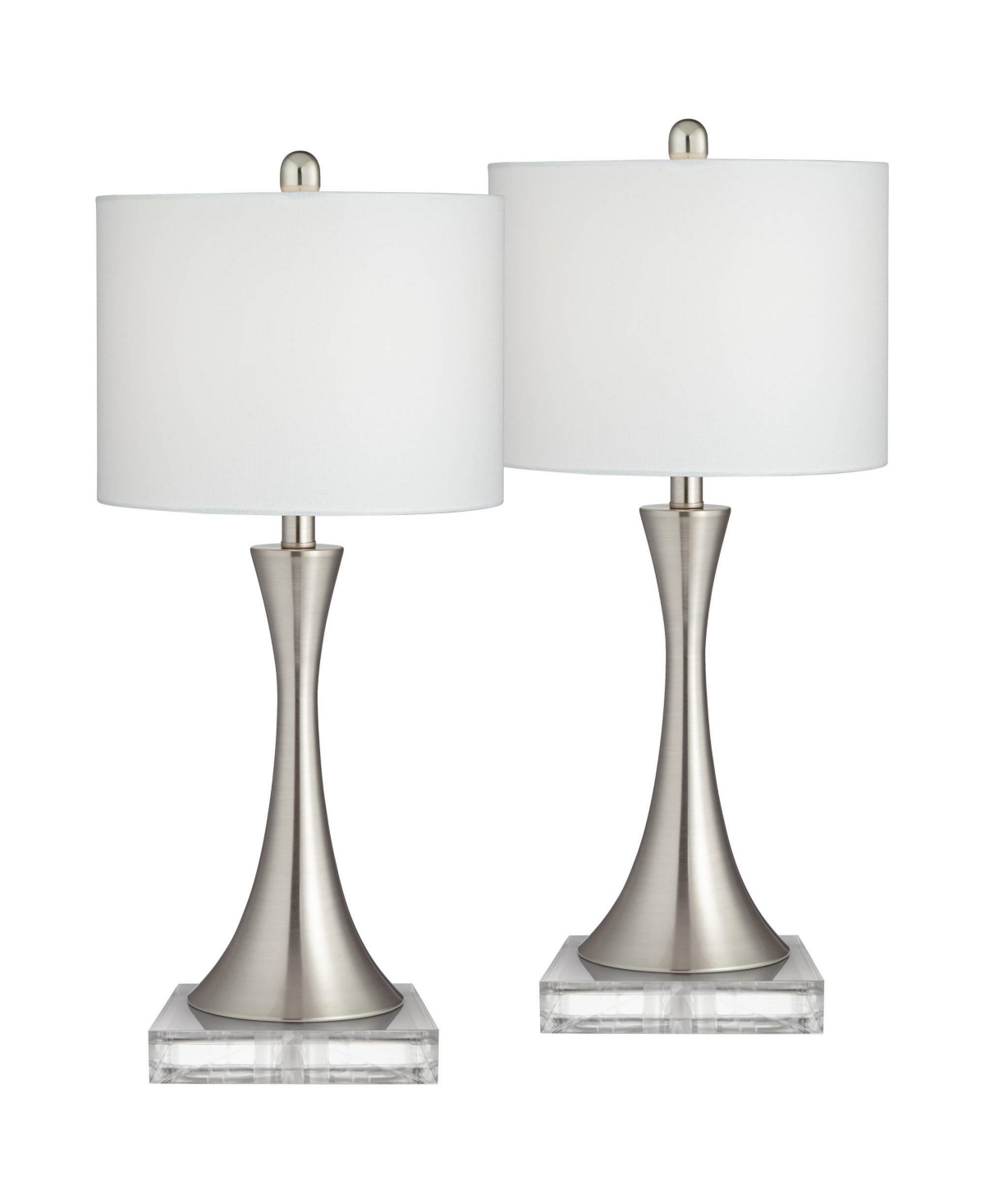Click here for 360 Lighting Gerson Modern Table Lamps Set of 2 wi... prices