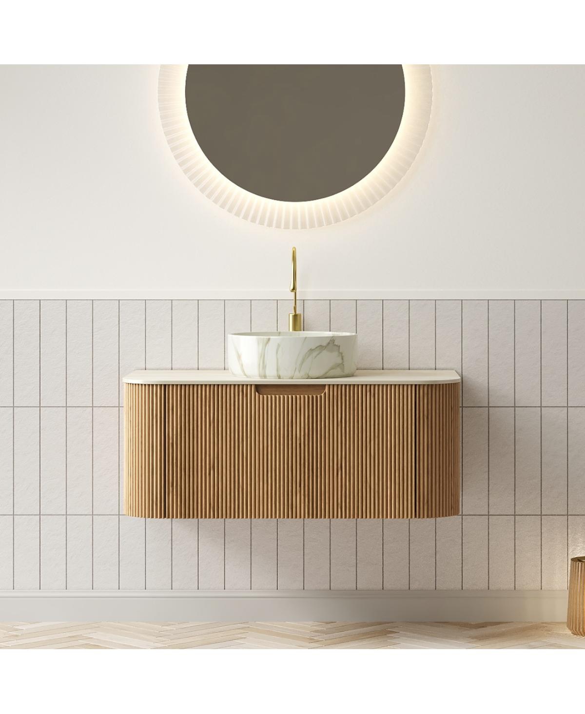 Click here for Sillysis Wall Mounted Bathroom Vanity with Sintere... prices