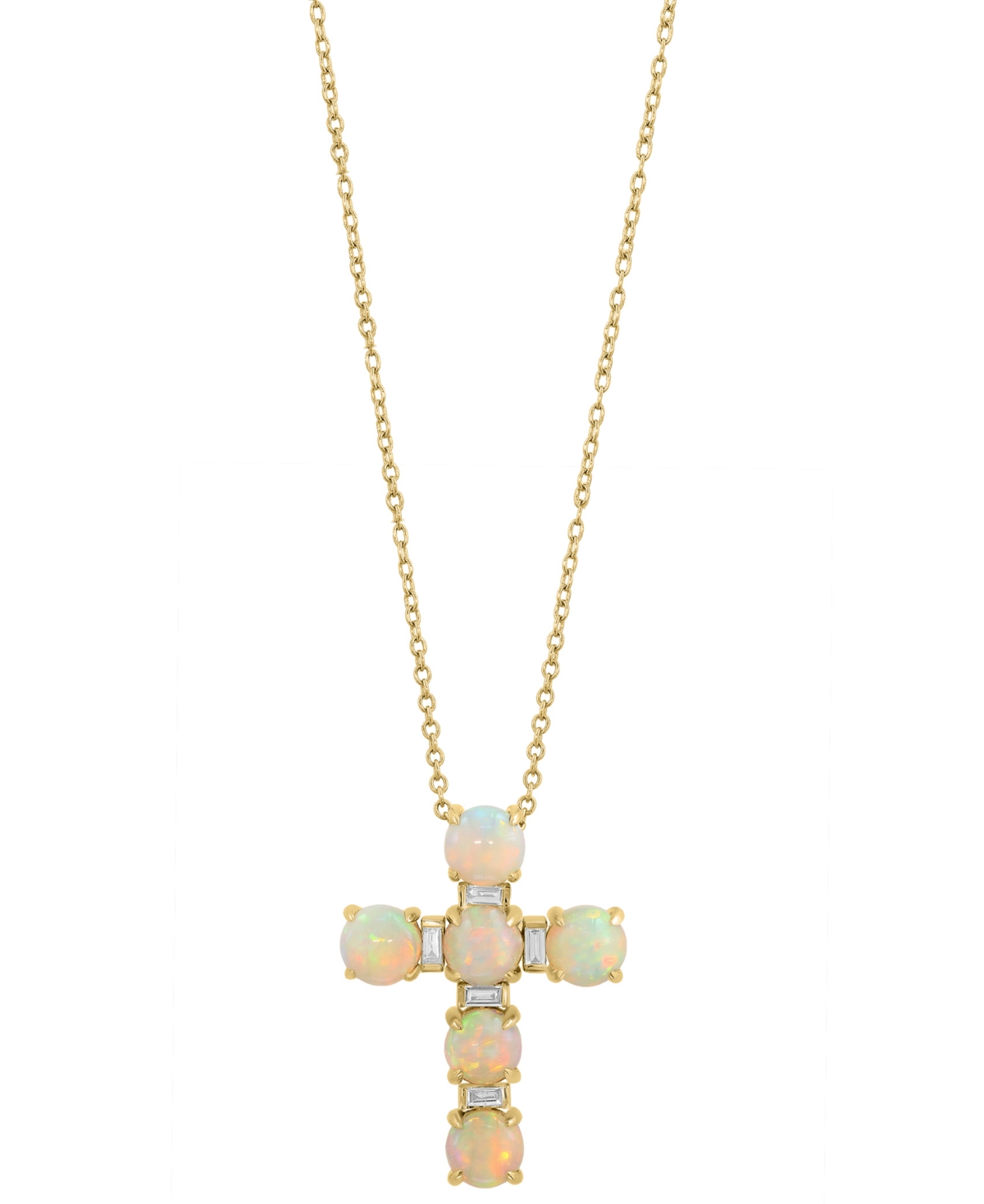 Click here for Effy Collection Opal (2-3/8 ct. t.w.) & Diamond (1... prices
