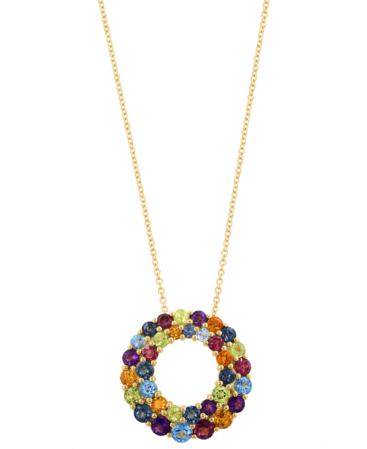 Click here for Effy Collection Multi-Gemstone (4-1/5 ct. t.w.) Pe... prices