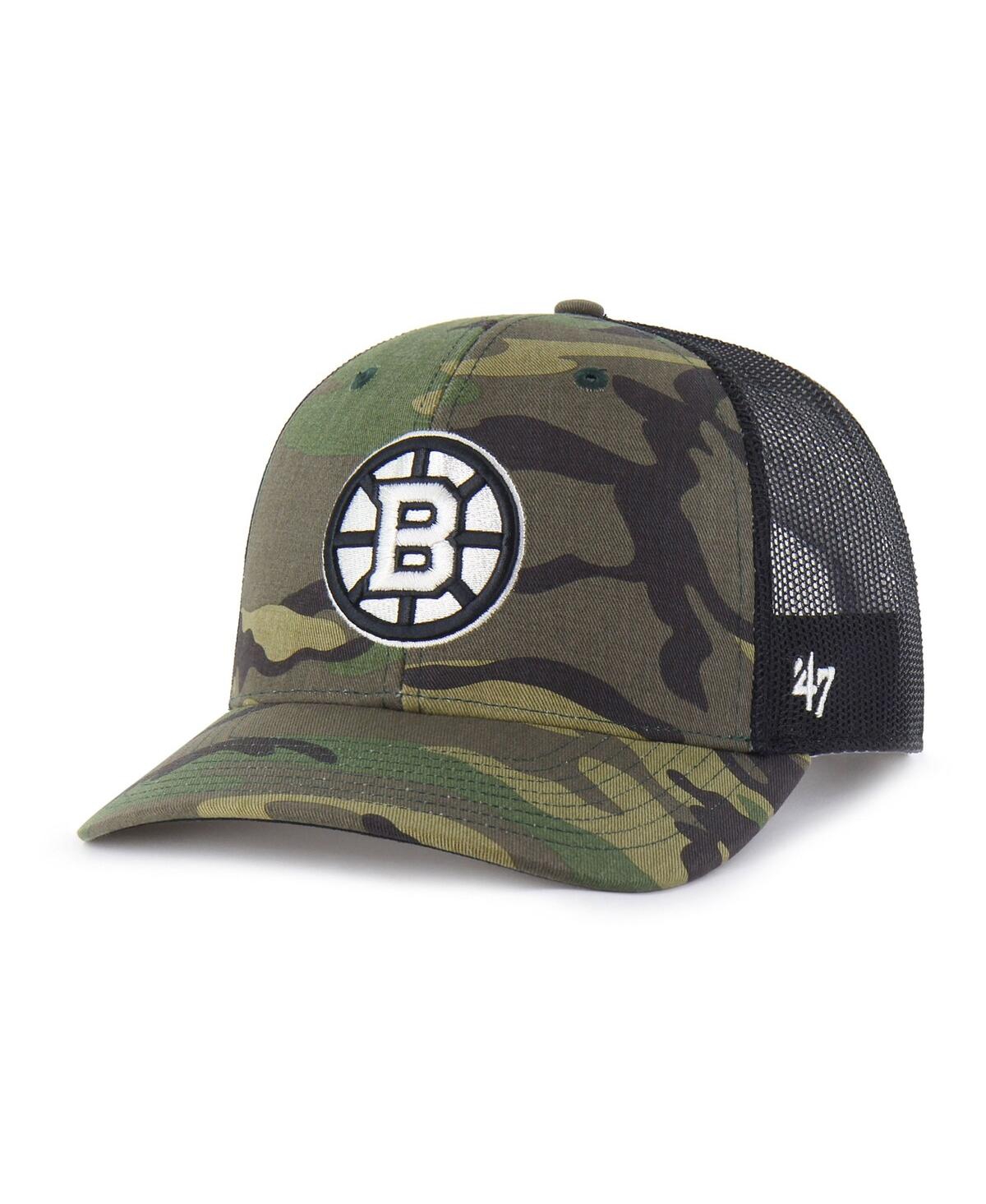 Click here for 47 Brand Mens Camo Boston Bruins Trucker Snapback... prices